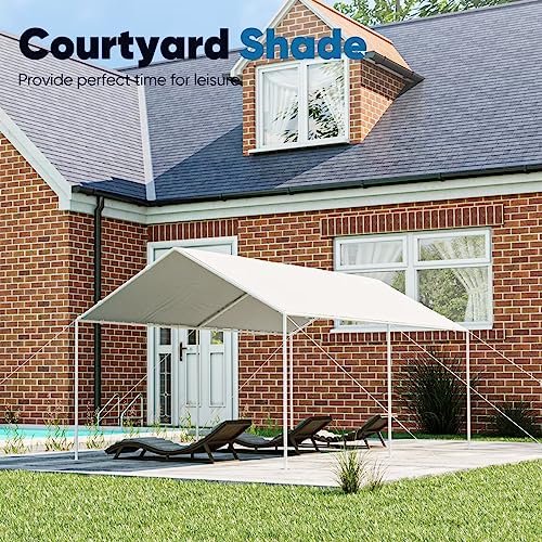 Quictent 10'X20' Heavy Duty Carport Car Canopy Party Tent Boat Shelter