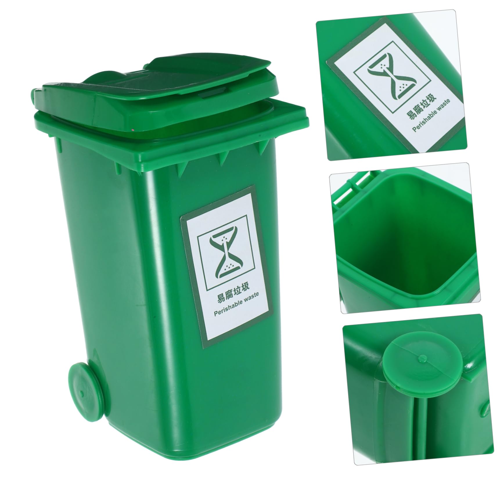 Unomor Garbage Can Desk Trash Can Mini Tiny Trash Can Trash Can for Home Kawaii Bedroom Decor Mini Desk Trash Can Desk Garbage Bucket Desktop Storage Can Mini Trash Can for Desk Waste Can