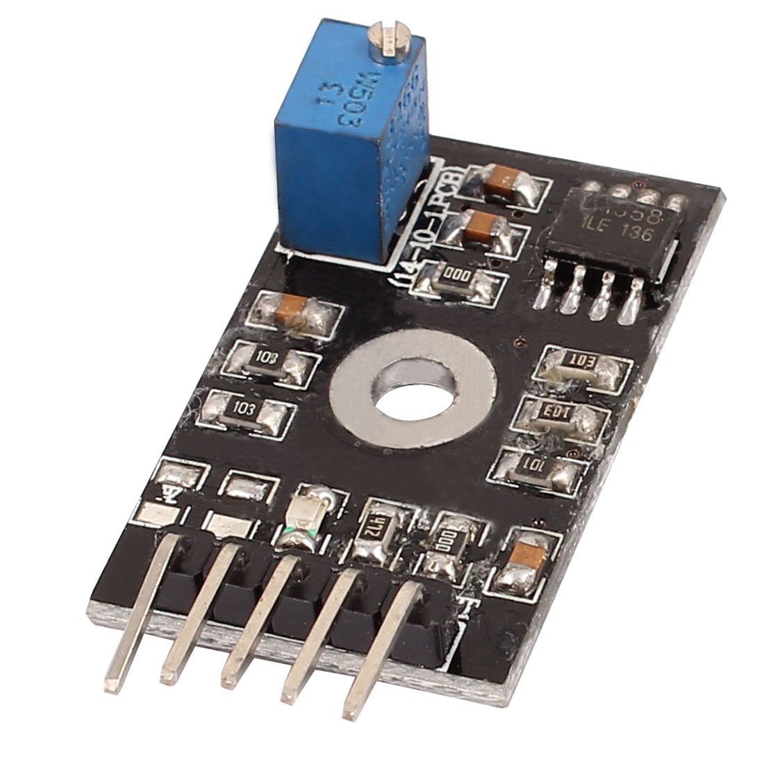 Qtqgoitem Universal DC Voltage Signal Magnification Module 100 times Gain Signal (model: e4d 28f ba6 25f 94a)