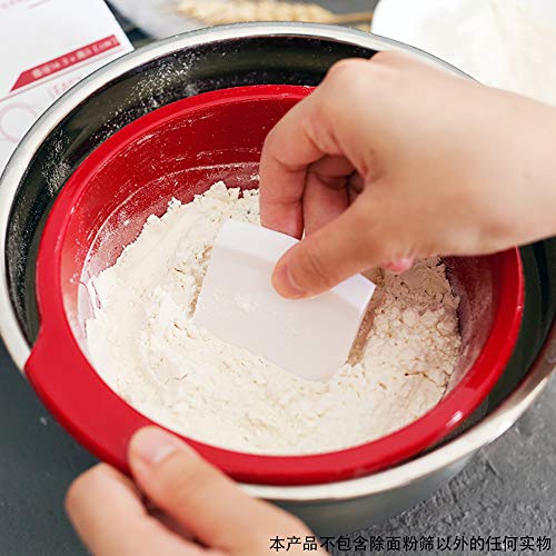 Mini manual flour sieve/juice filter/Sifting Pan Fine Mesh Strainer/Flour Sieve/Icing and Sugar Sifter,60 mesh 6.7 inch
