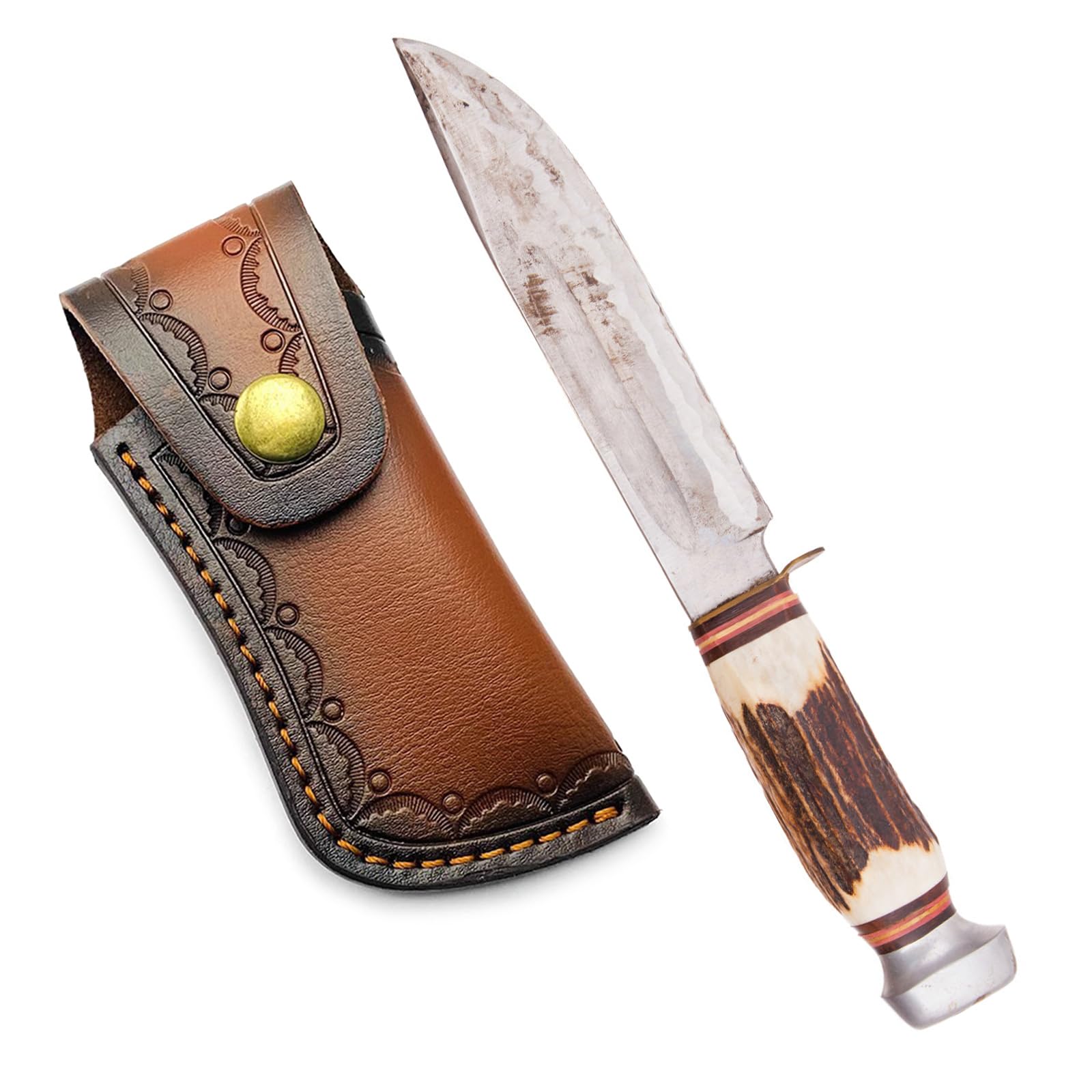 Pocket Knife Sheath Handmade Pouches Leathers Knife Holsters Folding Knife Holder Outdoor Carry Sheath Tool Easy to Use