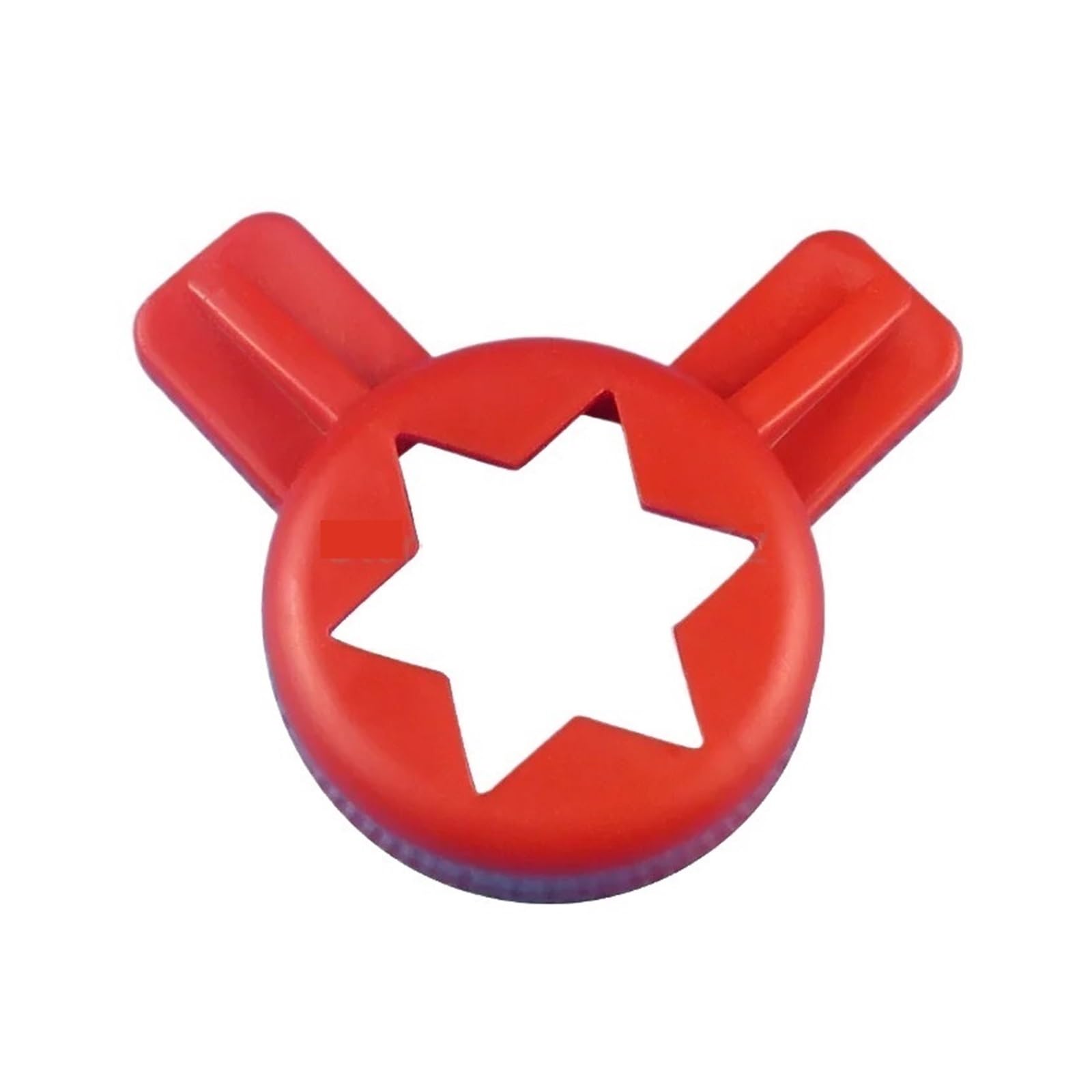 MUWAND 1 Piece,Ice Cream Modeling Cap Red Star Spare Part 26mm, Compatible for Taylor, Soft Ice Cream Machines 708 602 8757 716 339
