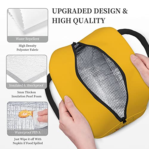 koiidisa Cute Cartoon Bear Lunch Box Large Capacity Insulated Lunch Bag for Women Picnic Lunch Bags