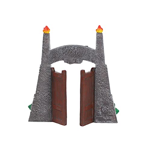 Penn-Plax Jurassic Park Officially Licensed Aquarium Decoration β Park Gate β Safe for Freshwater and Saltwater Fish Tanks β Small