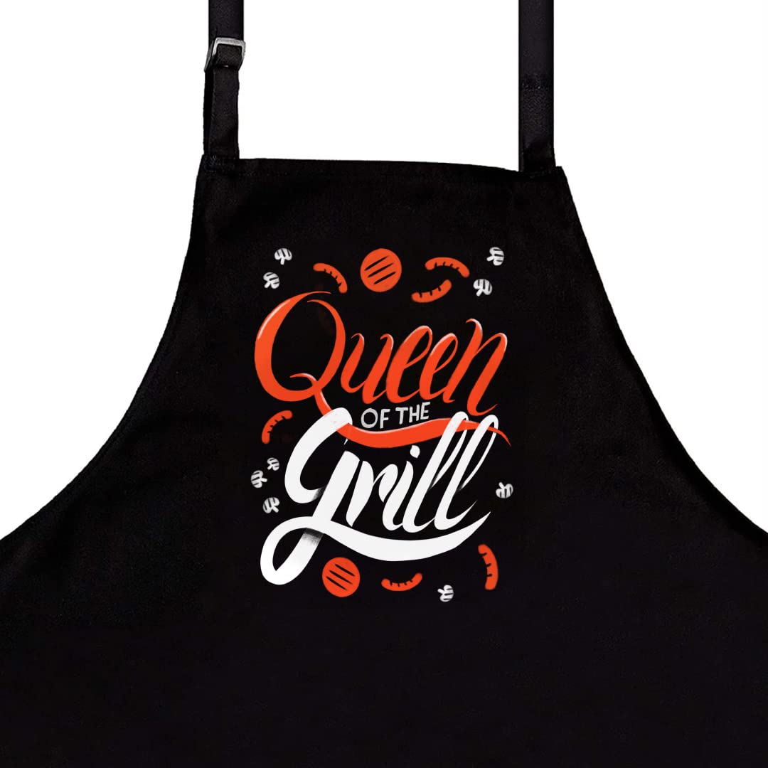 Nomsum Apron Set, Kitchen Couples Gift Set for Engagements, Weddings, Anniversaries and More, 2-piece, One-size