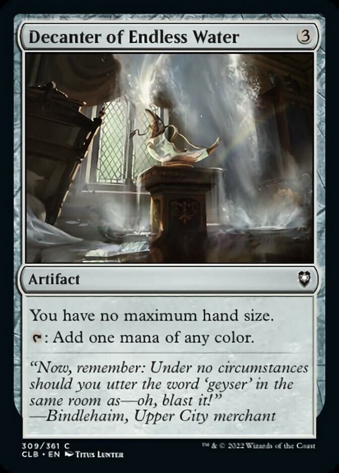 Magic: the Gathering - Decanter of Endless Water (309) - Battle for Baldur's Gate