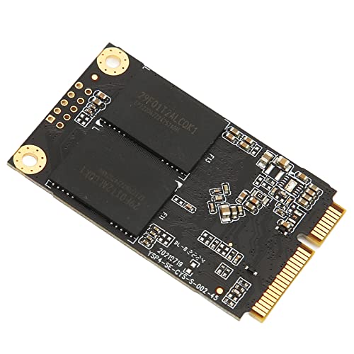 PUSOKEI 512GB MSATA SSD, 512GB Desktop SATA3 M.SATA M.2 SATA SSD Internal Solid State Drive Mini Hard Disk for Desktop Laptop, Plug and Play