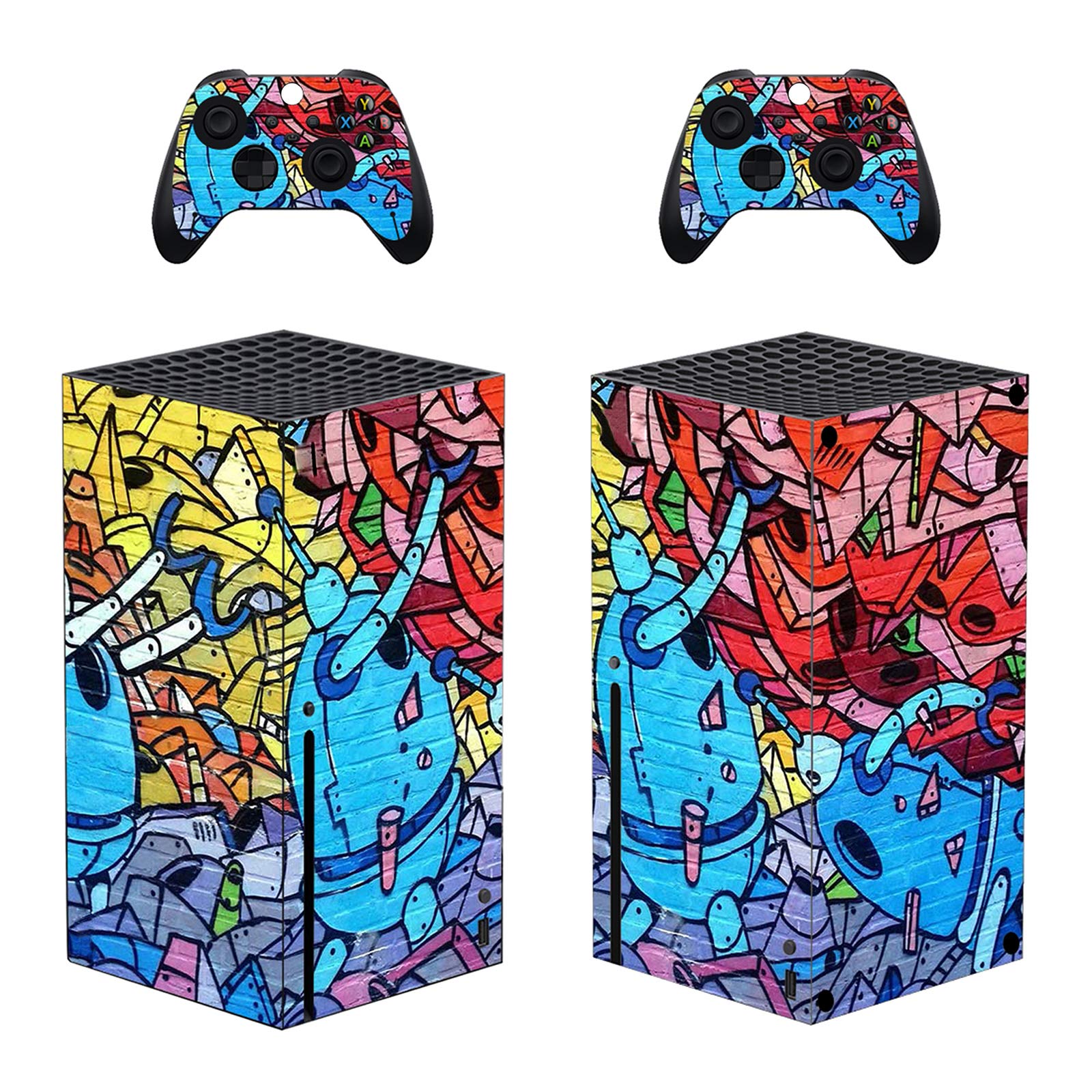 gotor Vinyl Decal Sticker Cover Wraps Skin for Xbox Series X Console and Controller Skins (Xbox Series X, Type-U)