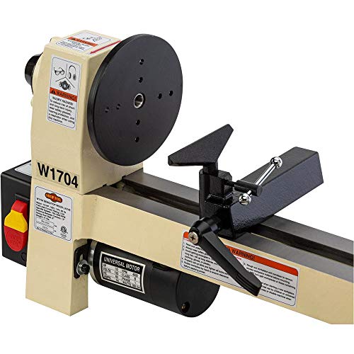 SHOP FOX W1704 1/3-Horsepower Benchtop Lathe