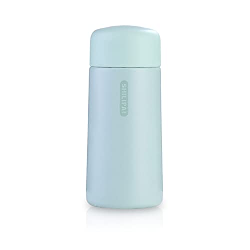 Stainless Steel Thermos 150ml/5oz Mini Insulated Water Bottle Teens Students Adults Winter Warm Keeping Vacuum Flasks vacuum flasks & thermoses metal green pink red sky blue white