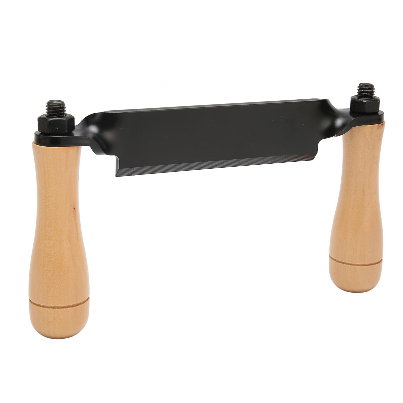 Straight Draw Knife Steel Blade Wooden Handle High Hardness Polished Draw Shave Tool for Woodworking Projects