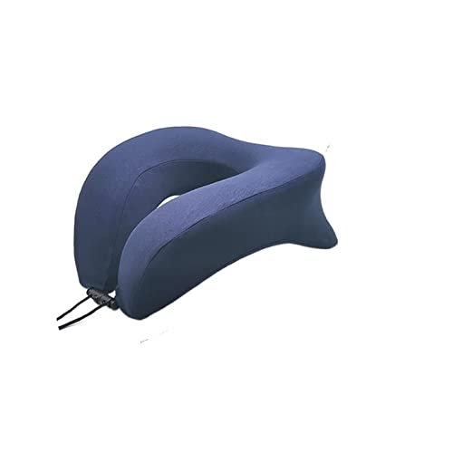 KIFRAL Neck Pillow Portable U-Shape Magnetic Headrest Neck Pillow Memory Foam Travel Office Car Embrace Cervical Pillow