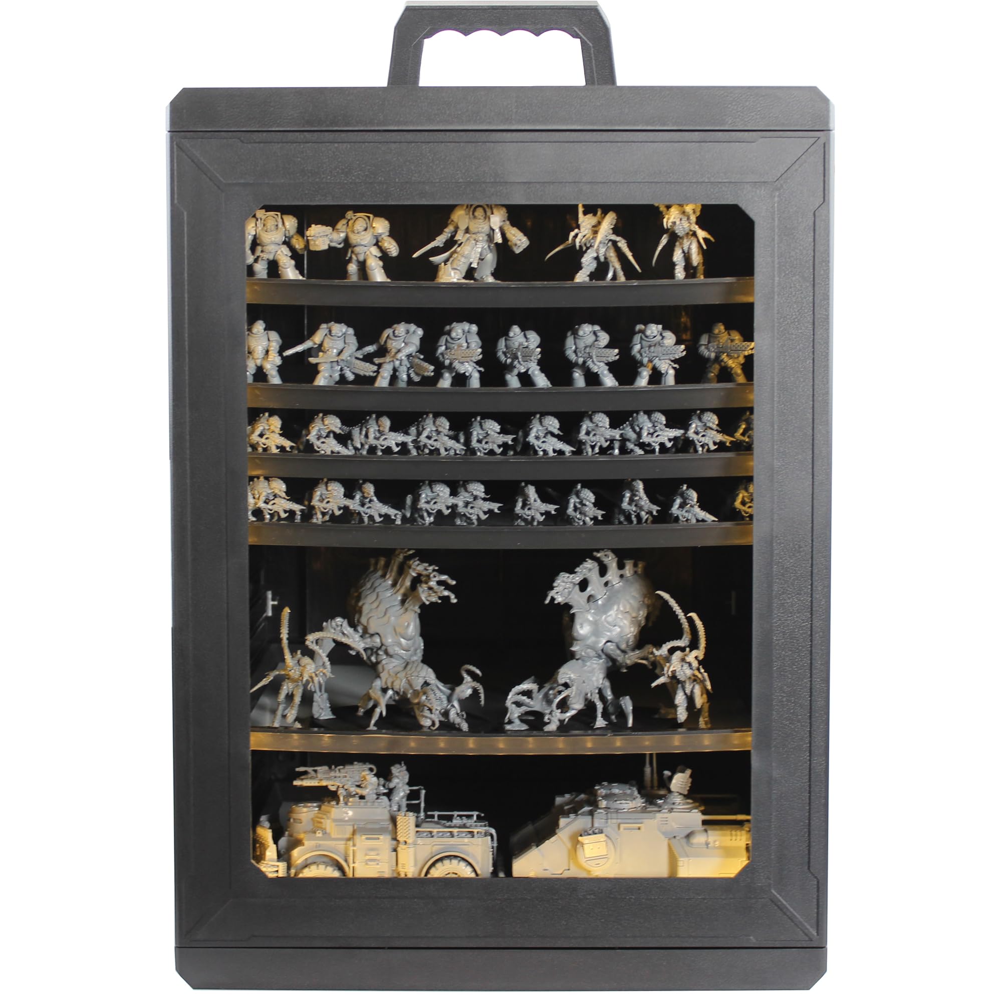 TOPQM Modular LED Miniatures Storage and Transport Case