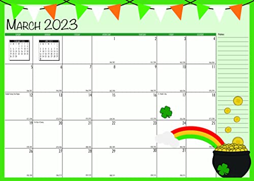 House of Doolittle Seasonal Monthly Planner, Seasonal Artwork, 10 x 7, Light Blue Cover, 12-Month (Jan to Dec): 2023
