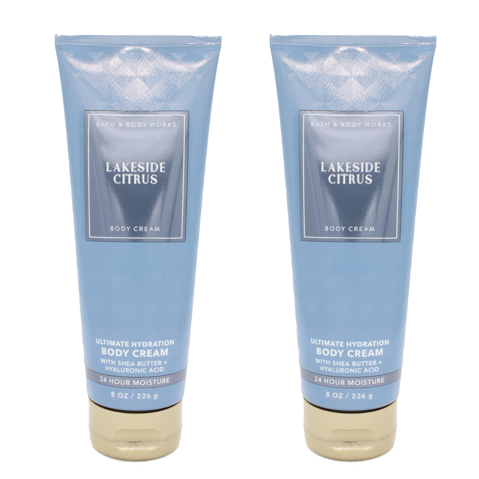 MYT BBW - Bath and Body - Lakeside Citrus Ultimate Hydration Body Cream 8oz. (Pack of 2)