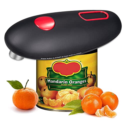Portable Electric Can Openers, Safe Fast Electric Automatic Can Opener Smooth Edge For Commercial Home(Batteries not Included)