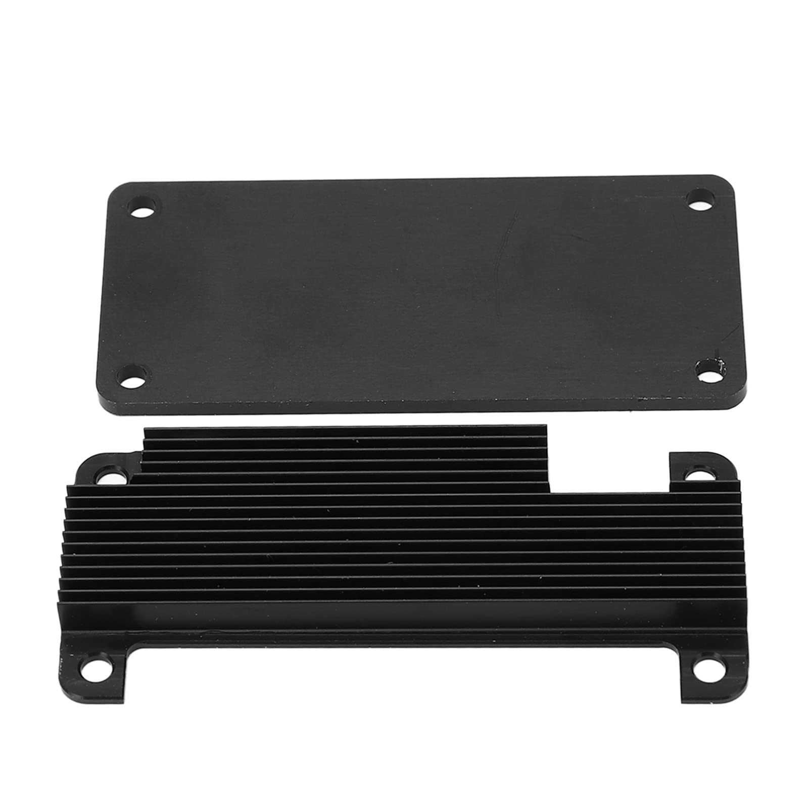 Protective Case, Housing Enclosure Case Quick Cooling Protective Shell for Raspberry Pi Zero 2W, Single Board Computers (Black Shell Colourful Pin Header)