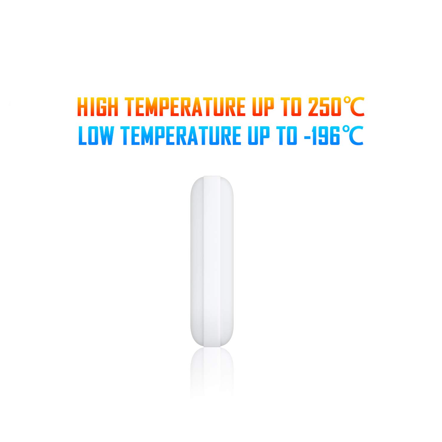 PTFE Magnetic Stirrer Mixer Stir Bar, White Color, Stir Rod Magnetic, Laboratory Bar, Stir Plate Bar, Stir Plate Magnet Stick 7pcs stir Bars