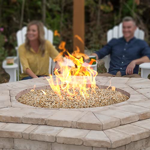 Mr. Fireglass Natural Silica Sand for Fire Pits, Fireplaces, Garden and Landscape Decoration, Fireproof Base Layer Fire Sand Gas Fire Pits Filler Under Lava Rock or Fire Glass, 10 Pounds