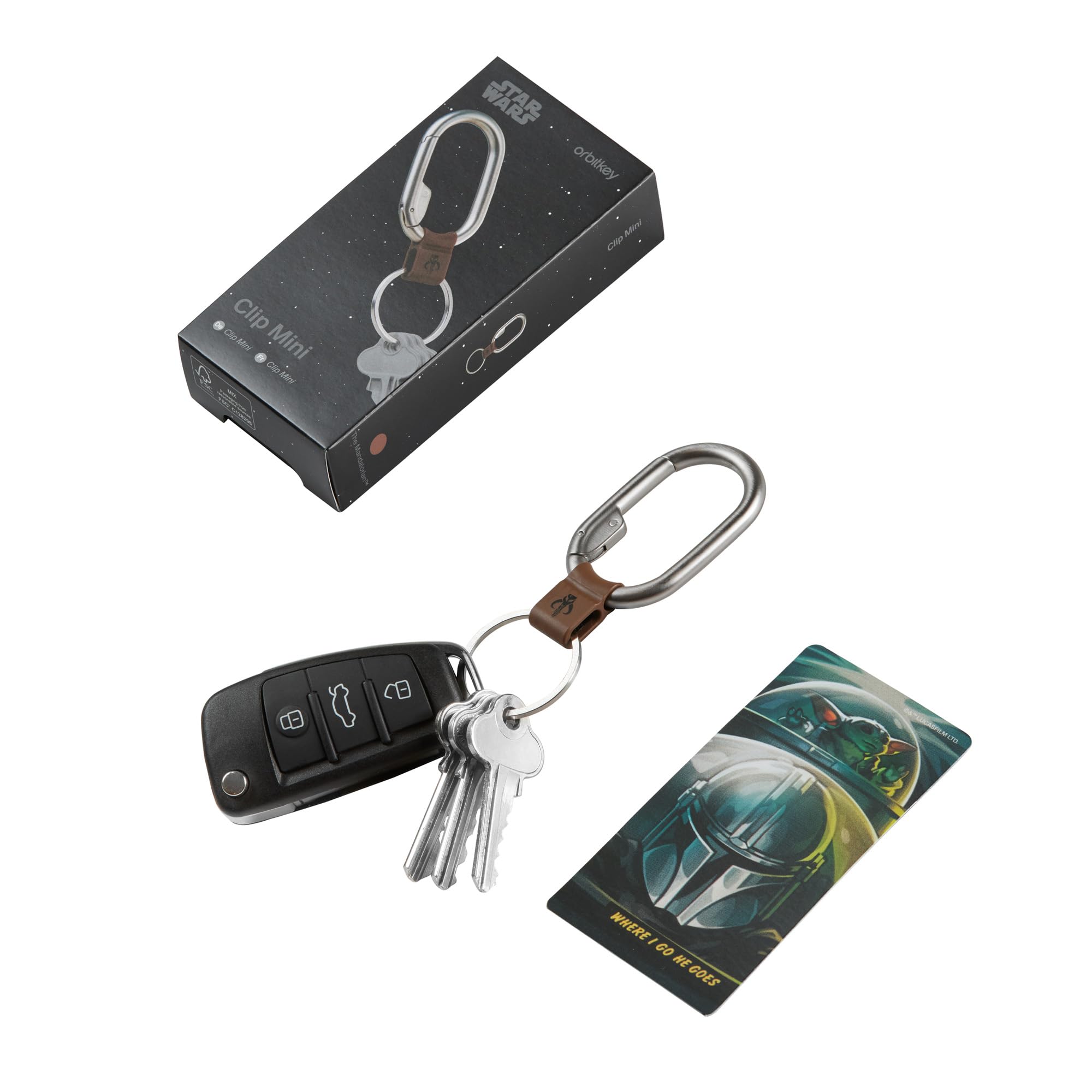 Orbitkey Star Wars Clip Mini - Mandalorian™