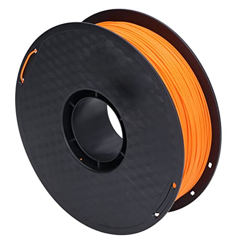 PLA Filaments, High Purity Filament Printing Materials Good Tensile Strength Plastic for Printing(Orange)