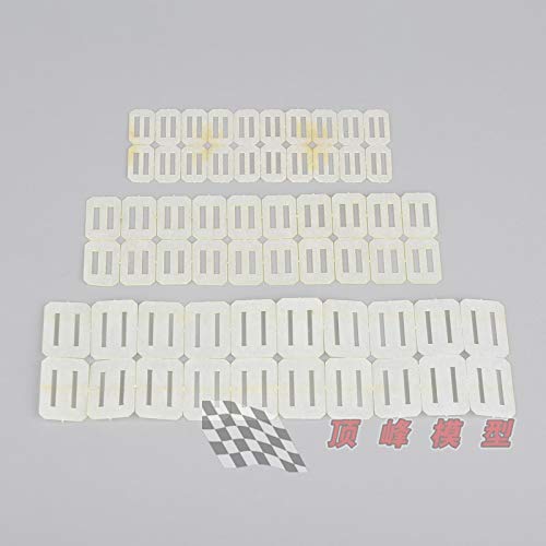 Parts & Accessories 20Pcs/Lot Paper Hinges/Hinge Folding Leaf/aileron Tail Wing Connector, KT, Foam, balsa rc Airplane Universal - (Color: L26 XW17mm (Large))