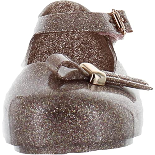 mini melissa Girl's Dora BB (Toddler/Little Kid) Pink Glitter/Beige 7 Toddler M