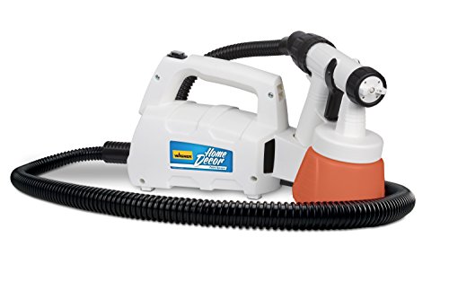Wagner Spraytech 0529033 Home Décor HVLP Paint Sprayer, 6' Hose, Chalk Paint Spray Gun, Milk Painting Tool, Latex Paint Spray for Home, Spray Painting Gun, Finish Sprayer, White, Studio Home Décor