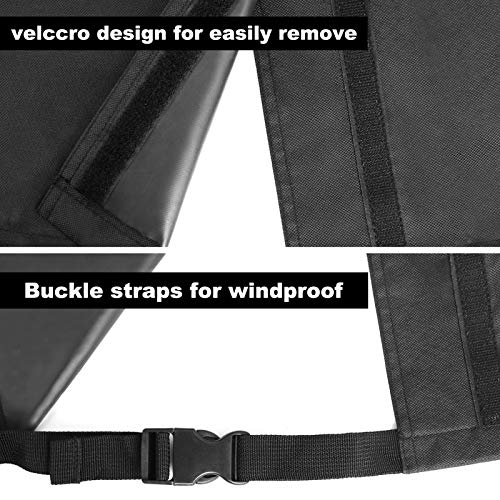 Outdoor Generator Covers Waterproof Heavy Duty 600D Oxford Portable Generator Cover Universal for 5500-15000 Watt Portable Generators ,38x28x30 in