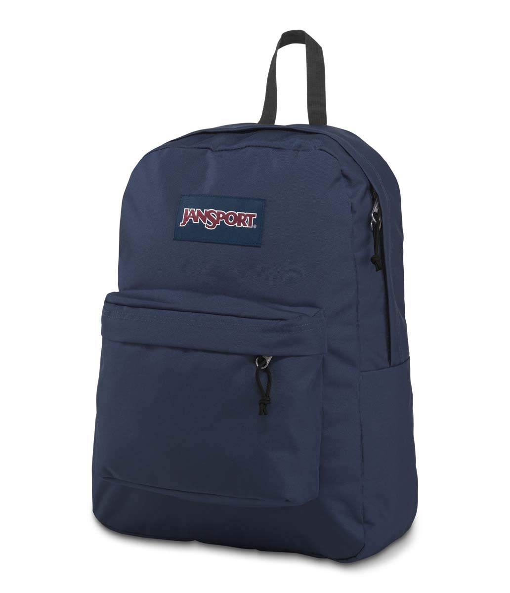 JanSport - Superbreak Backpack - Navy, O/S.
