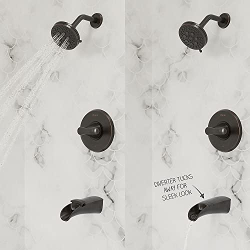 Pfister Jaida Tub & Shower Trim Kit with Restore Technology, Valve and Cartridge Included, 1-Handle, Tuscan Bronze Finish, 8P8WS2JDSY