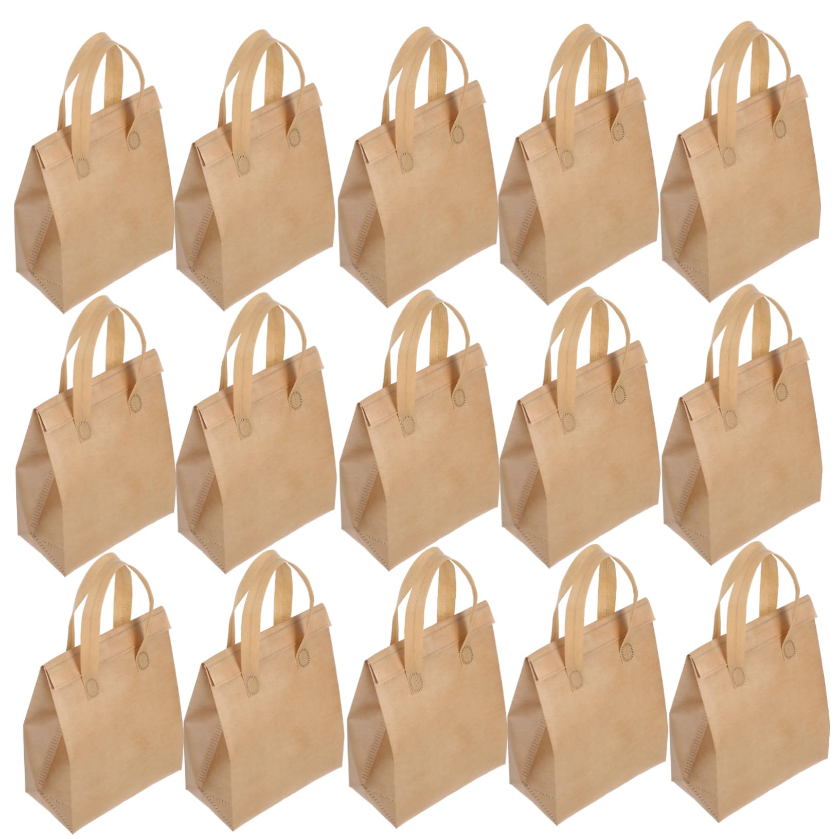 TOKIDNY 50 Pcs Insulated Food Deliveries Bags Restaurant Takeaway Bags Cold Or Hot Food Thermal Bags For Restaurant Store Picnics Party