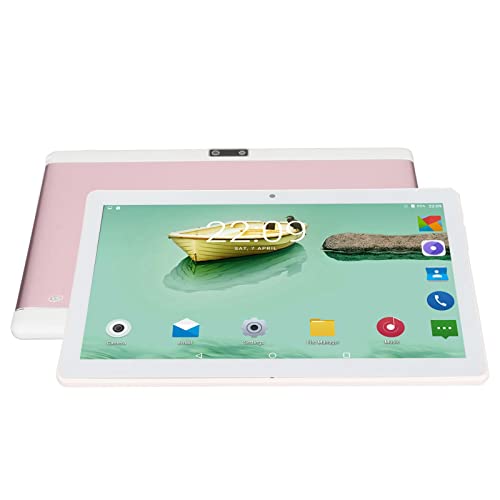 Portable Tablet,Tablet 10in Dual SIM Dual Standby 2GB 32GB RAM Dual Camera IPS 1080P HD Large Screen Portable Call Tablet 100 to 240V (US Plug)