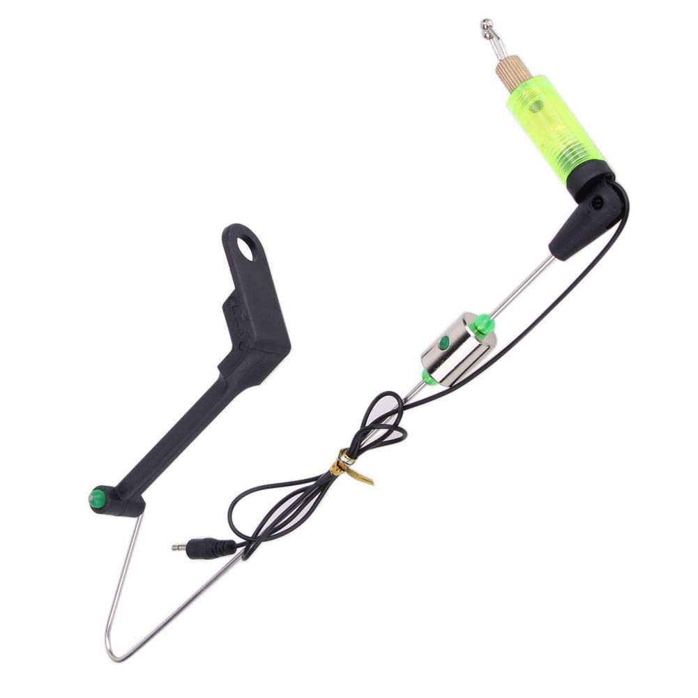 Misaso Fishing Fishing Bite Alarm Hanger Swinger LED Illuminated Indicator Durable Fish Tools Accessories Fishing Tool 2#