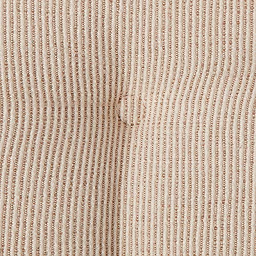 Klear Vu Omega Non-Slip Universal Chair Cushions for Dining Room, Kitchen and Office Use, U-Shaped Skid-Proof Seat Pad, 15x16 Inches, 4 Pack, 14 Natural