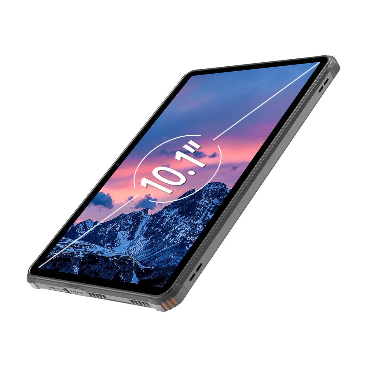 OUKITEL RT1 Android 11 Tablet 10.1 Inch 10000mAh Battery Rugged Tablet Unlocked 4GB 64GB 1TB Expandable Waterproof Tablet 16MP Camera 1920x1200 FHD+ Touchscreen Tablets 4G Dual SIM/5G WiFi/OTG/GPS