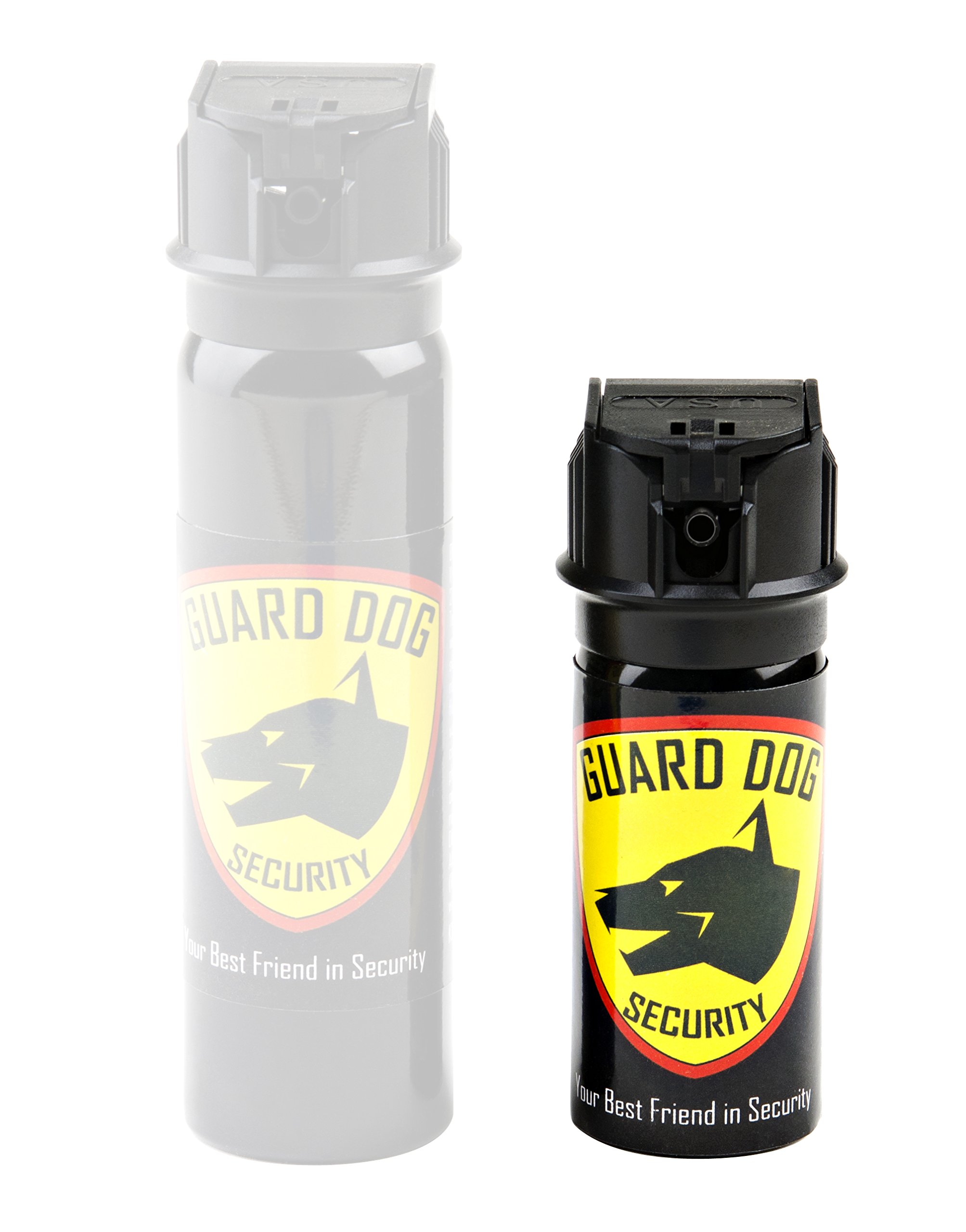 Guard Dog Security Fogger 2 oz Pepper Spray with UV dye - Police Strength with Flip Top design – 25 bursts