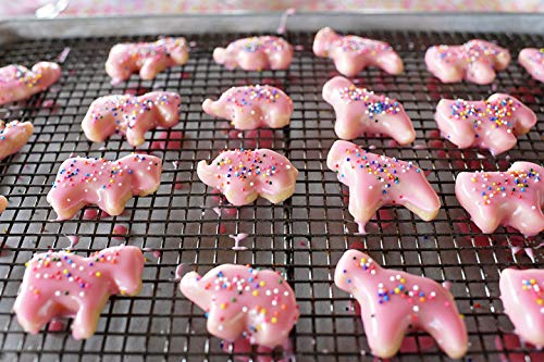 Mini Circus Animal Cookie Cutter 5 Piece Set from The Cookie Cutter Shop - Mini Elephant, Hippo, Giraffe Cookie Cutters β Tin Plated Steel Cookie Cutters
