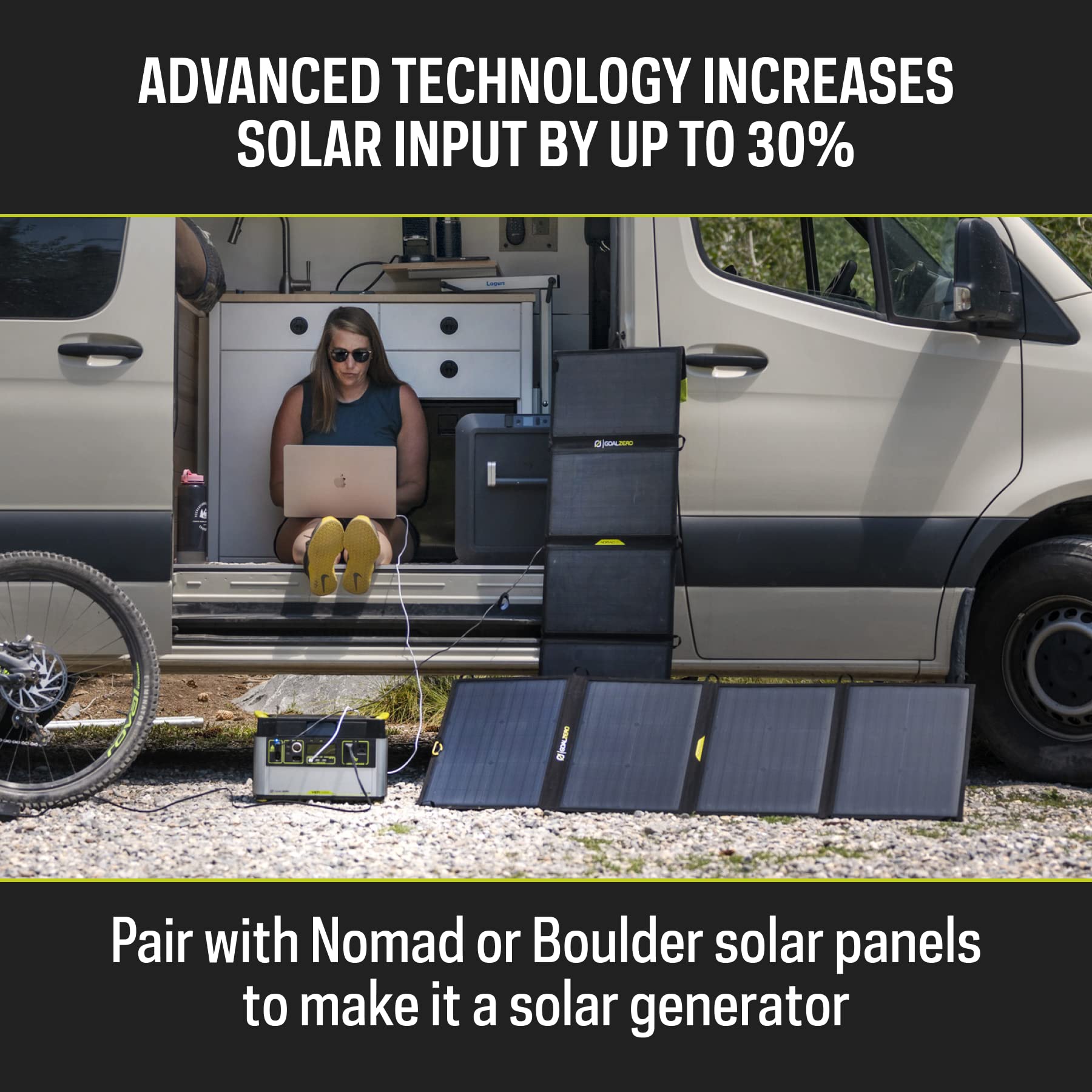 Goal Zero Yeti 1000 Core Portable Power Station, 1,000 W, Solar-Powered Generator (Solar Panel Not Included), USB-A/USB-C Ports and AC Outlets, Power for Camping (Yeti 1000 Core)