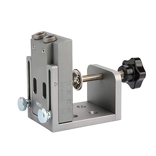 Pocket Hole Jig - Mini Style Pocket Hole Jig Kit for Wood Working Step Drill Bit Set