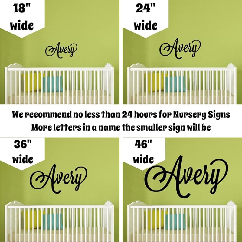 Personalized Names Sign Custom Name Customized Wooden Name Sign Boys Girls Nursery Name Sign Family Wood Sign