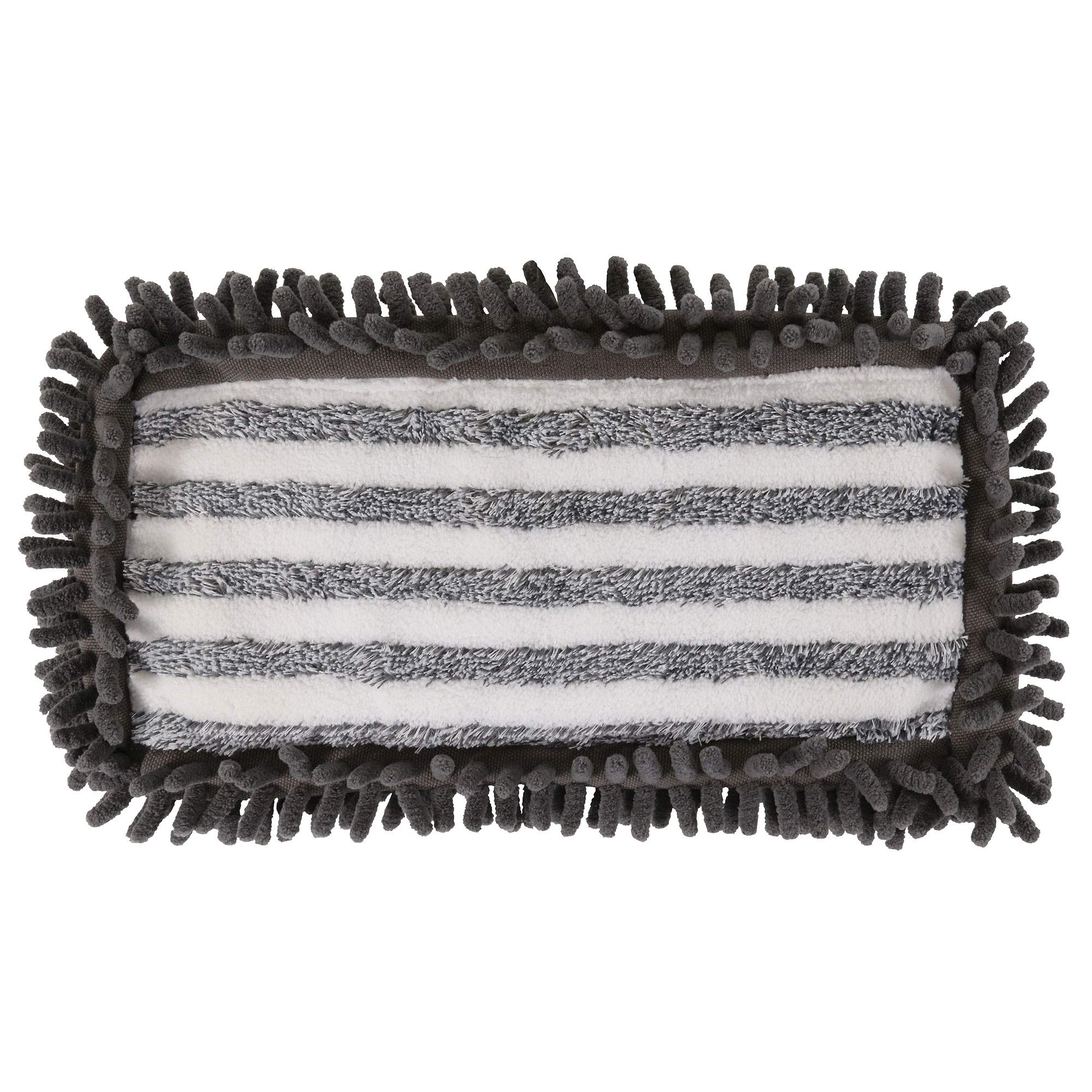 SWOPT 12” Microfiber Dust Mop Refill – Cleaning Pad for Use on Wood, Laminate, Tile – Interchangeable with All SWOPT Cleaning Products for More Efficient Cleaning and Storage