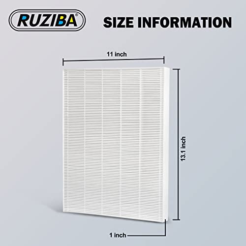 RUZIBA C545 Filter Replacement for Winix S Filter, Compatible with Winix C545 P150 B151 Air Purifier, Part# 1712-0096-00 and 2522-0058-00, 2 HEPA and 2 Pre-filter