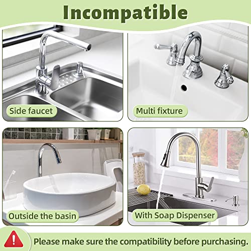 LOPNUR Faucet Mat for Kitchen Sink, 15”x 5” Kitchen Sink Splash Guard Behind Faucet, Sink Faucet Absorbing Mat for Kitchen & Bathroom, Washable Microfiber Faucet Splash Guard for Sink【Grey, 2 Pack】