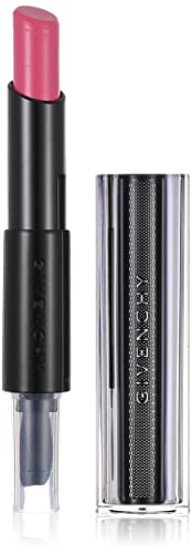 Givenchy Rouge Interdit Vinyl Lipstick for Women, 06 Rose Sulfureux, 0.11 Ounce