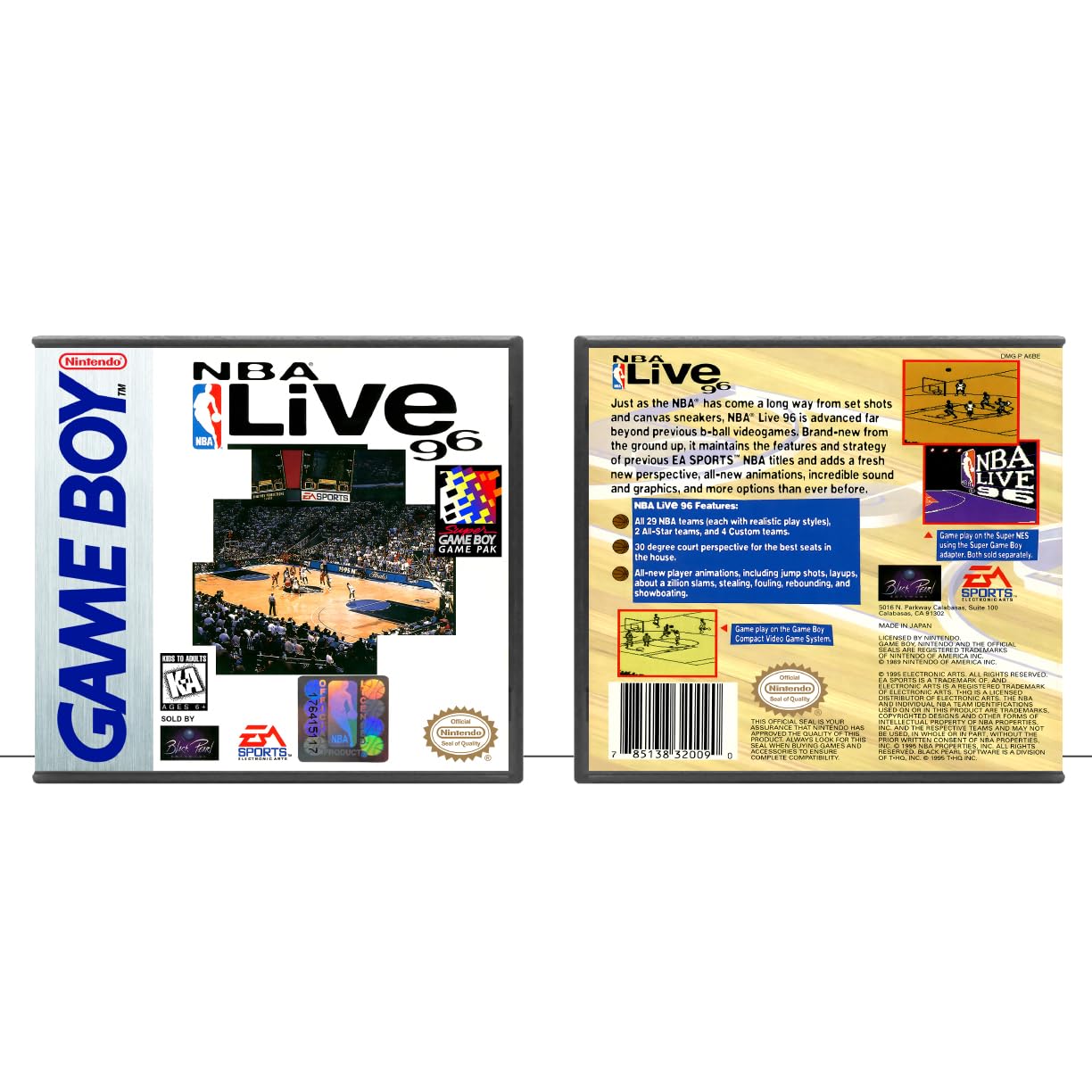 NBA Live 96 | (GB) Game Boy - Game Case Only - No Game