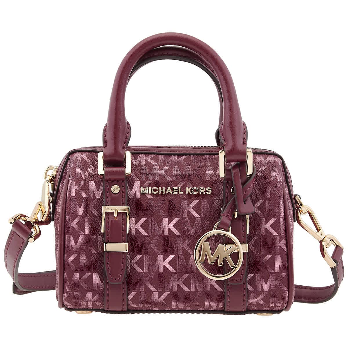 Michael Kors Dark Berry Ladies Bedford X-Small Presbyopia Crossbody Bag
