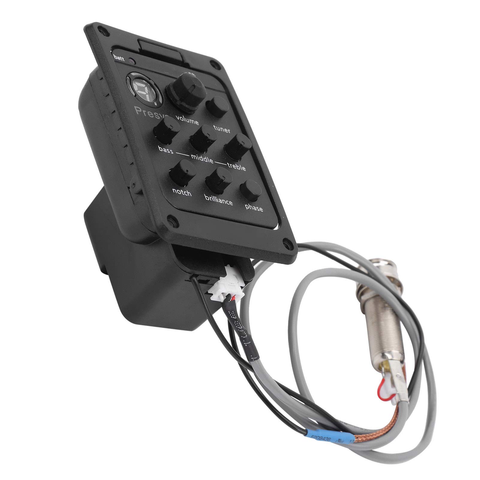 Guitar Volume Control, Guitar Tuner Equalizer Acoustic Piezo Pick Pickup Musical Instrument Accessories Acoustic Guitar Pickup Acoustic Guitar Pickup
