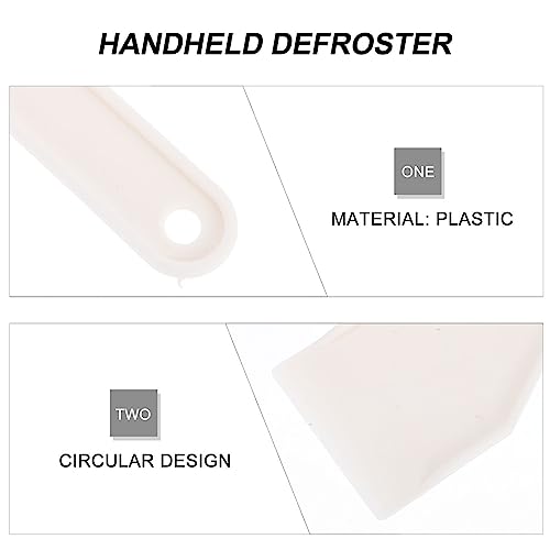 Pizza Spatula Icebox Refrigerator Ice Shovel Ice Scraper Defroster Ice Removal Scooper Snow Frost Remover Tools for Windshield Fridge Scraper Tool Cake Spatula