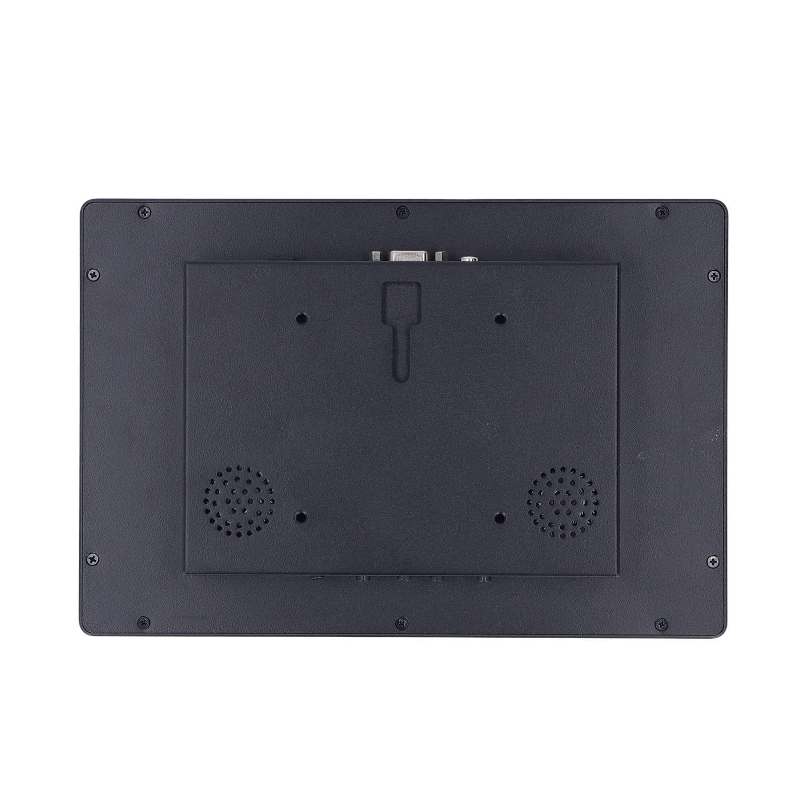 Rosvola Computers Monitor, Portable Monitor 100-240V 10.1in Wide Application with USB Cable for Games (US Plug)